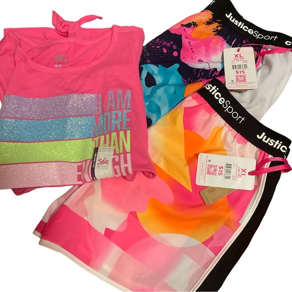 Justice | Bottoms | Justice Girls Xl 3pcss Summer Clothing Bundle ...